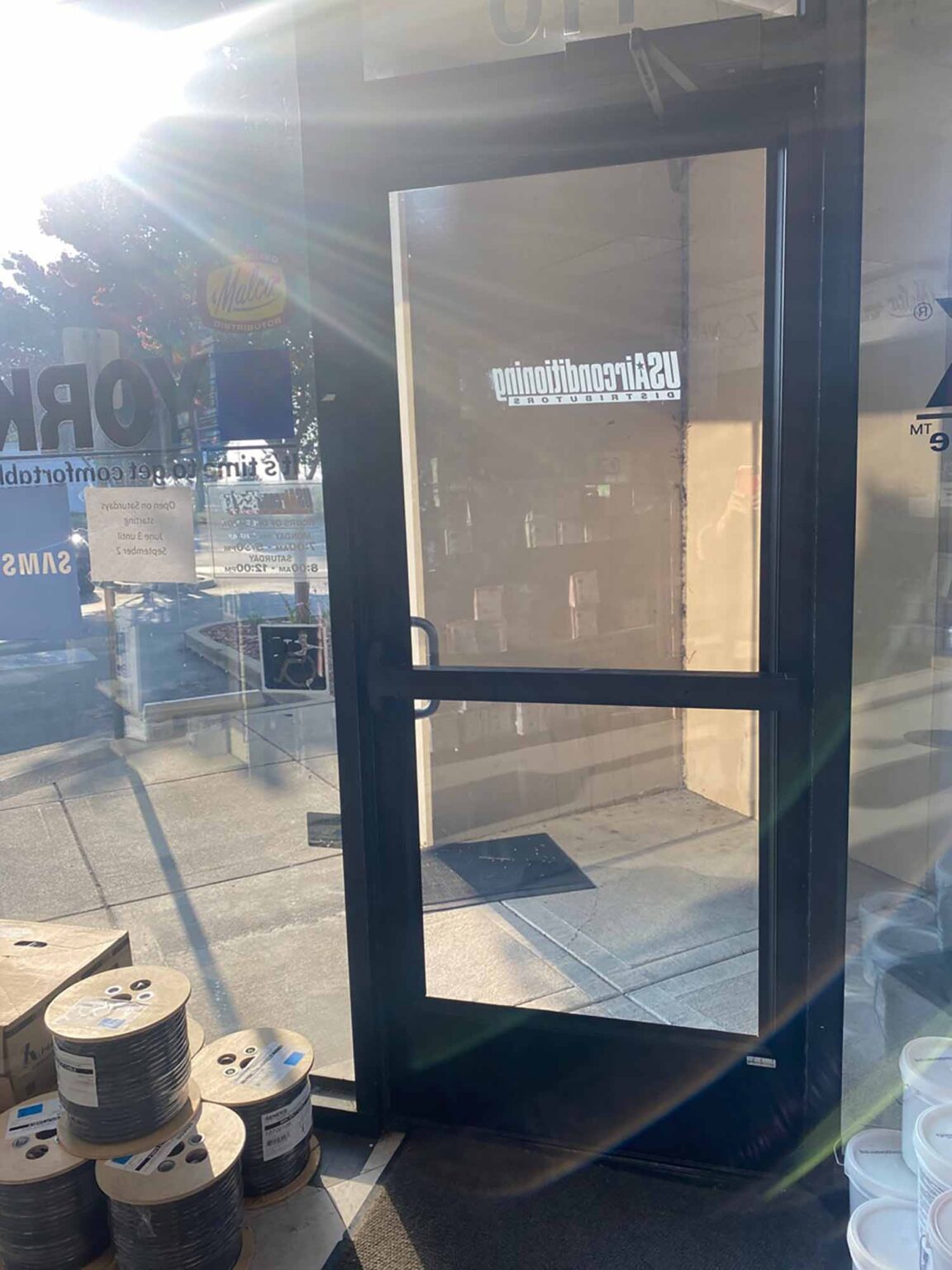 3M Security Window Film for a Fairfield, CA Office - ClimatePro