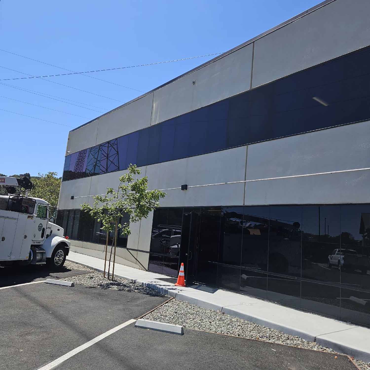 San Rafael Office 3M Exterior Window Tint Install | ClimatePro