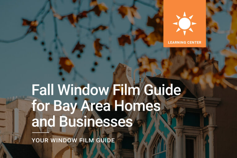 Fall Window Film Guide for Bay Area Homes and Businesses - ClimatePro